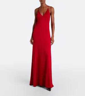 Fendi Silk Maxi Dress