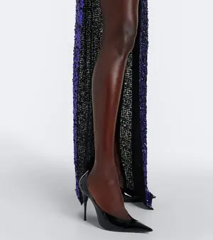 Gucci Sequined One-shoulder Silk Gown