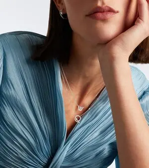 BUCHERER FINE JEWELLERY Skyline 18kt White Gold Necklace With Diamonds