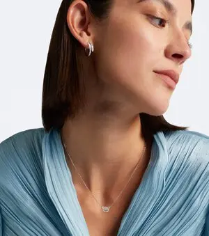 BUCHERER FINE JEWELLERY Skyline 18kt White Gold Necklace With Diamonds