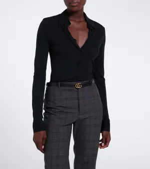 Gucci Crêpe Jersey Shirt