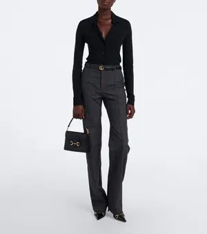 Gucci Crêpe Jersey Shirt