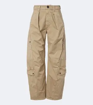 Citizens Of Humanity Flight Cotton-blend Cargo Pants - Beige