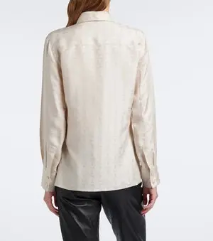 Gucci Silk Jacquard Shirt