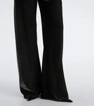 Gucci Embellished Wide-leg Pants