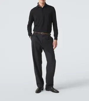 Agnona Wool Polo Sweater