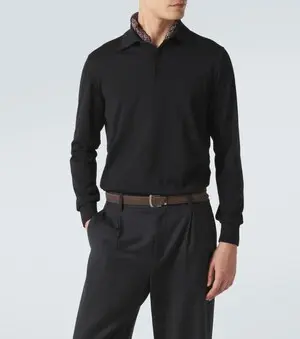 Agnona Wool Polo Sweater
