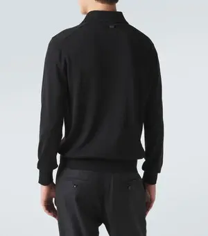 Agnona Wool Polo Sweater