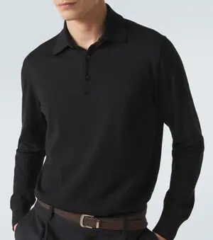 Agnona Wool Polo Sweater