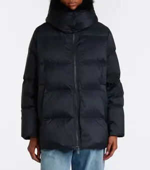 YVES SALOMON Hooded Padded Down Jacket