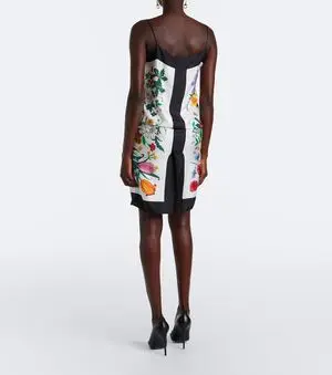 Gucci Silk Twill Minidress