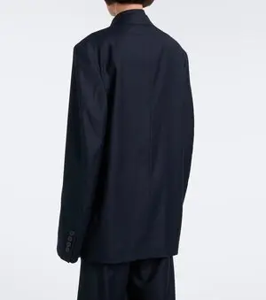 Gucci Double-breasted Oversized Wool Blazer