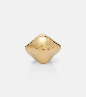 Khaite Lotus Ring In -plated Brass - Gold