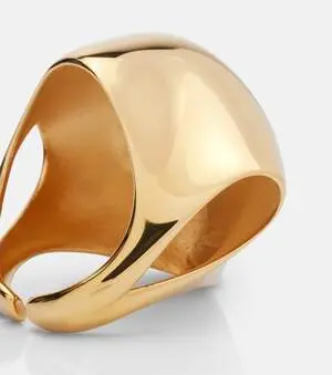 Khaite Lotus Ring In -plated Brass