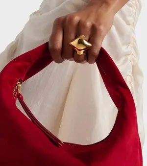 Khaite Lotus Ring In -plated Brass