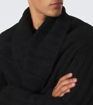 Rick Owens Dafne Cashmere And Silk Cardigan