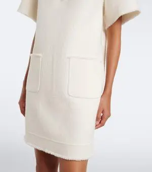 Max Mara Virgin Wool Jersey Sweatshirt Dress