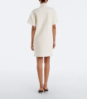 Max Mara Virgin Wool Jersey Sweatshirt Dress