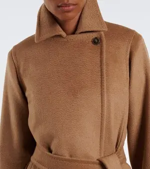 Max Mara Manuela Icon Camel Hair Coat - Brown