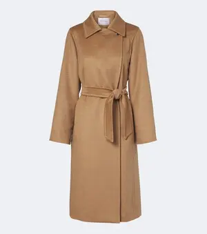 Max Mara Manuela Icon Camel Hair Coat - Brown