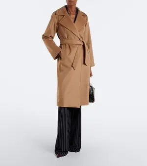 Max Mara Manuela Icon Camel Hair Coat - Brown