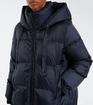 Max Mara The Cube Hooded Quilted Down Coat