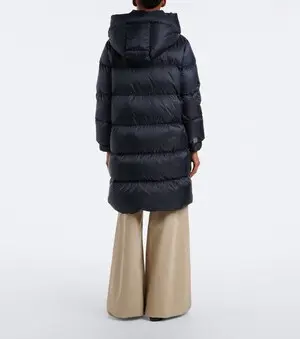 Max Mara The Cube Hooded Quilted Down Coat