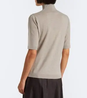 Max Mara Wool High-neck Sweater