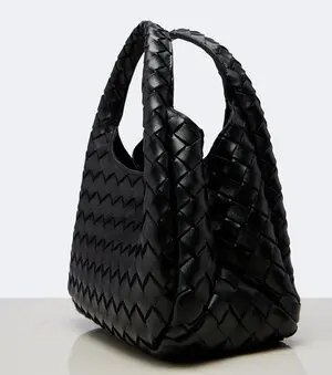Bottega Veneta Campana Intrecciato Mini Leather Top Handle Bag