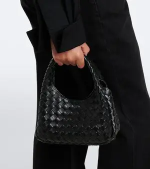 Bottega Veneta Campana Intrecciato Mini Leather Top Handle Bag