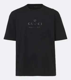 Gucci Printed Cotton-blend Jersey T-shirt