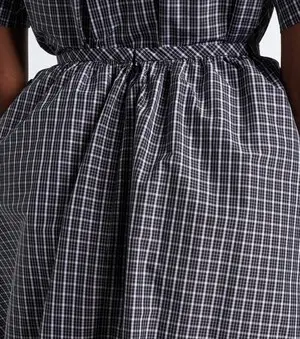 Loewe Asymmetric Cotton-blend Midi Skirt