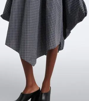 Loewe Asymmetrical Midi Skirt