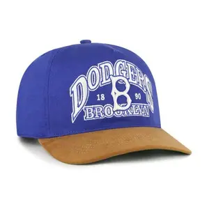 '47 47 Brooklyn Dodgers Cooperstown Break Wood Suede Hitch Adjustable Hat