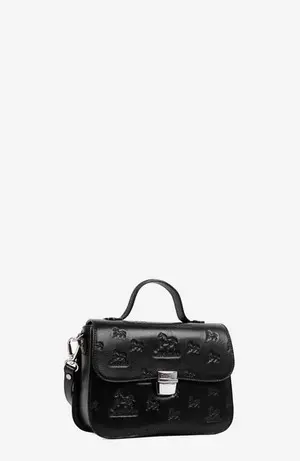 CAVALINHO Cavalo Lusitano 600 Embossed Leather Handbag