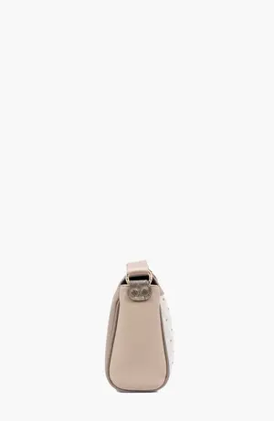 CAVALINHO Craft 344 Crossbody Bag - Tan/white/beige