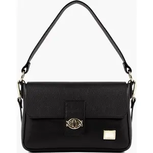 CAVALINHO Muse 556 Pebbled Leather Handbag - Black