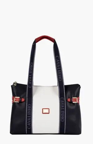 CAVALINHO Tote Bag - Navy/white/red