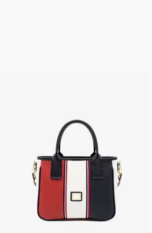 CAVALINHO Nautical 507 Handbag - Navy/white/red