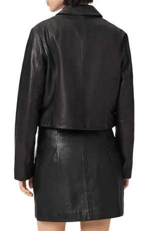 ALLSAINTS Apton Leather Blazer
