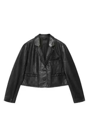 ALLSAINTS Apton Leather Blazer