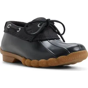 Sperry Saltwater Waterproof Duck Shoe - Black
