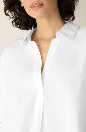 Eileen Fisher Organic Cotton Short Sleeve Top