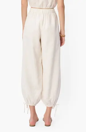 Cami Nyc Tessie Cotton & Silk Trousers