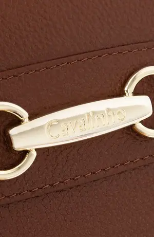 CAVALINHO Muse 517 Pebbled Leather Handbag - Camel Brown