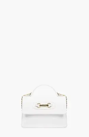 CAVALINHO Muse 517 Pebbled Leather Handbag - White