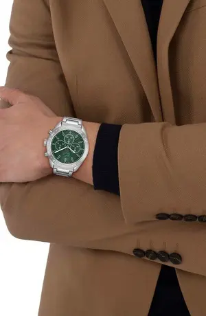 Lacoste Chronograph Bracelet Watch - Green