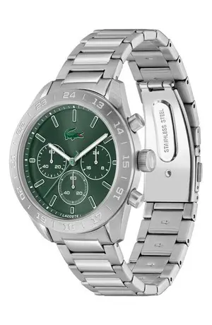 Lacoste Chronograph Bracelet Watch - Green