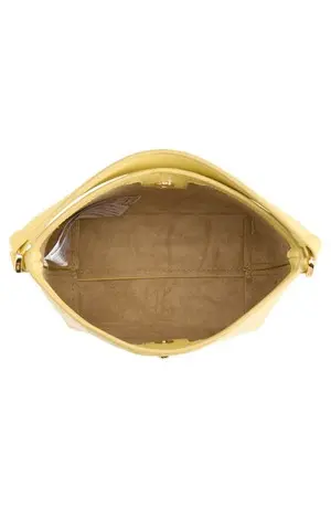 Mango Faux Leather Bucket Bag - Vanilla