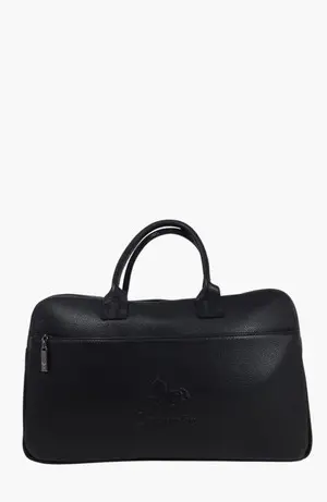 CAVALINHO El Estribo 547 Leather Laptop Bag 16 - Black